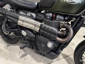 Зеленый Триумф Scrambler 2017 в Шяуляй, объемом двигателя 0.90 л и пробегом 23 тыс. км за 4990 €, фото 8 на AUTOMOTO.COM.LV