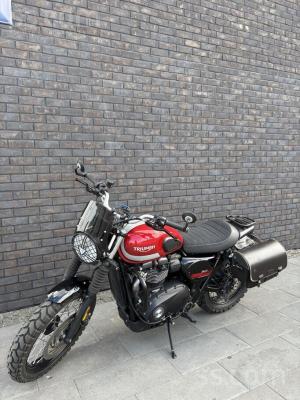 Triumph Scrambler 2018 in Riga, with an engine capacity of 0.90 L and mileage of 0 thousand km for 6800 €, photo 3 on AUTOMOTO.COM.LV