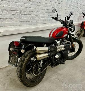 Triumph Scrambler 2018 in Riga, with an engine capacity of 0.90 L and mileage of 0 thousand km for 6800 €, photo 9 on AUTOMOTO.COM.LV