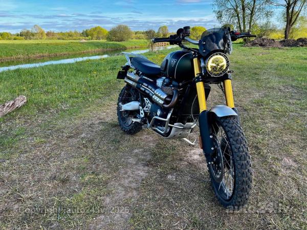 Триумф Scrambler 2022 в Таллин, объемом двигателя 1.20 л и пробегом 0 тыс. км за 11600 €, фото 1 на AUTOMOTO.COM.LV