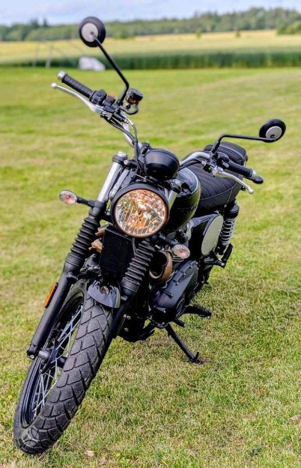 Triumph Scrambler 2024 in Vilnius, with an engine capacity of 0.90 L and mileage of 1 thousand km for 8490 €, photo 8 on AUTOMOTO.COM.LV