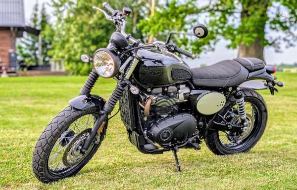 Triumph Scrambler 2024 in Vilnius, with an engine capacity of 0.90 L and mileage of 1 thousand km for 8490 €, photo 9 on AUTOMOTO.COM.LV