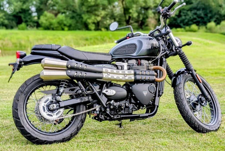 Триумф Scrambler 2024 в Вильнюс, объемом двигателя 0.90 л и пробегом 1 тыс. км за 7490 €, фото 6 на AUTOMOTO.COM.LV