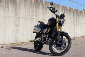 Triumph Scrambler 2025 Viļņa, ar dzinēja tilpumu 1.20 L un nobraukumu 17 tūkst. km par 13500 €, foto 8 vietnē AUTOMOTO.COM.LV