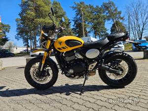 Желтый Триумф Scrambler 2026 в Таллин, объемом двигателя 0.40 л и пробегом 1 тыс. км за 8590 €, фото 6 на AUTOMOTO.COM.LV
