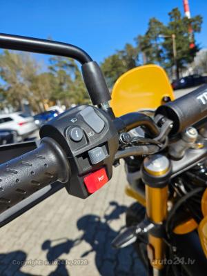 Желтый Триумф Scrambler 2026 в Таллин, объемом двигателя 0.40 л и пробегом 1 тыс. км за 8590 €, фото 10 на AUTOMOTO.COM.LV