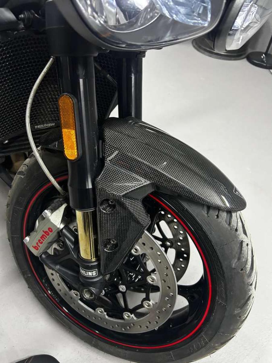 Grey Triumph Speed Triple 2019 in Vilnius, with an engine capacity of 1.05 L and mileage of 18 thousand km for 6999 €, photo 20 on AUTOMOTO.COM.LV