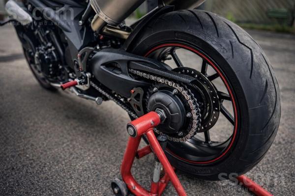 Triumph Speed Triple 2014 in Riga, with an engine capacity of 1.05 L and mileage of 0 thousand km for 4600 €, photo 7 on AUTOMOTO.COM.LV
