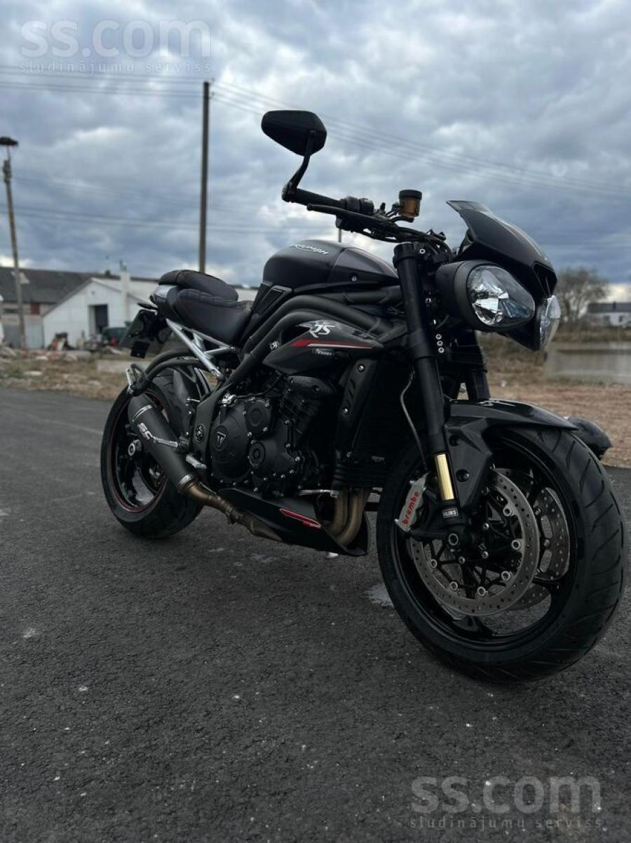 Триумф Speed Triple 2018 в Рига, объемом двигателя 1.05 л и пробегом 0 тыс. км за 6750 €, фото 4 на AUTOMOTO.COM.LV