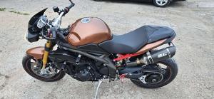 Yellow Triumph Speed Triple 2018 in Kaunas, with an engine capacity of 1.05 L and mileage of 60 thousand km for 3350 €, photo 3 on AUTOMOTO.COM.LV