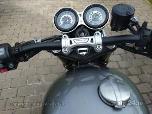 Black Triumph Speed Twin 2019 in Parnu, with an engine capacity of 1.20 L and mileage of 123 thousand km for 5000 €, photo 6 on AUTOMOTO.COM.LV