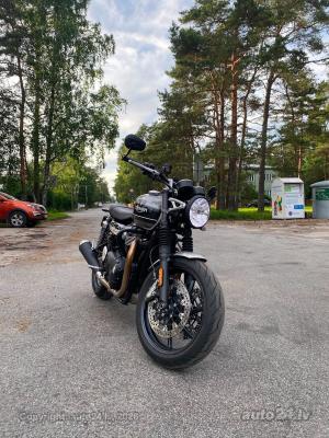 Серый Триумф Speed Twin 2019 в Таллин, объемом двигателя 1.20 л и пробегом 13 тыс. км за 10600 €, фото  на AUTOMOTO.COM.LV