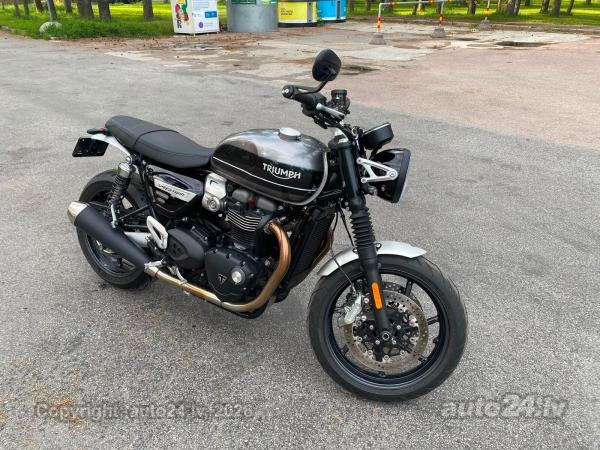 Серый Триумф Speed Twin 2019 в Таллин, объемом двигателя 1.20 л и пробегом 13 тыс. км за 10600 €, фото 3 на AUTOMOTO.COM.LV