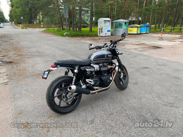Серый Триумф Speed Twin 2019 в Таллин, объемом двигателя 1.20 л и пробегом 13 тыс. км за 10600 €, фото 5 на AUTOMOTO.COM.LV