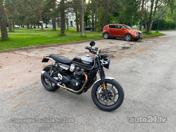 Серый Триумф Speed Twin 2019 в Таллин, объемом двигателя 1.20 л и пробегом 13 тыс. км за 10600 €, фото 6 на AUTOMOTO.COM.LV