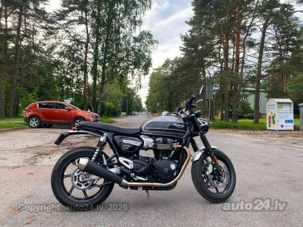 Серый Триумф Speed Twin 2019 в Таллин, объемом двигателя 1.20 л и пробегом 13 тыс. км за 10600 €, фото 8 на AUTOMOTO.COM.LV
