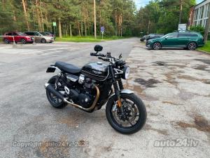 Grey Triumph Speed Twin 2019 in Tallinn, with an engine capacity of 1.20 L and mileage of 13 thousand km for 10600 €, photo 13 on AUTOMOTO.COM.LV