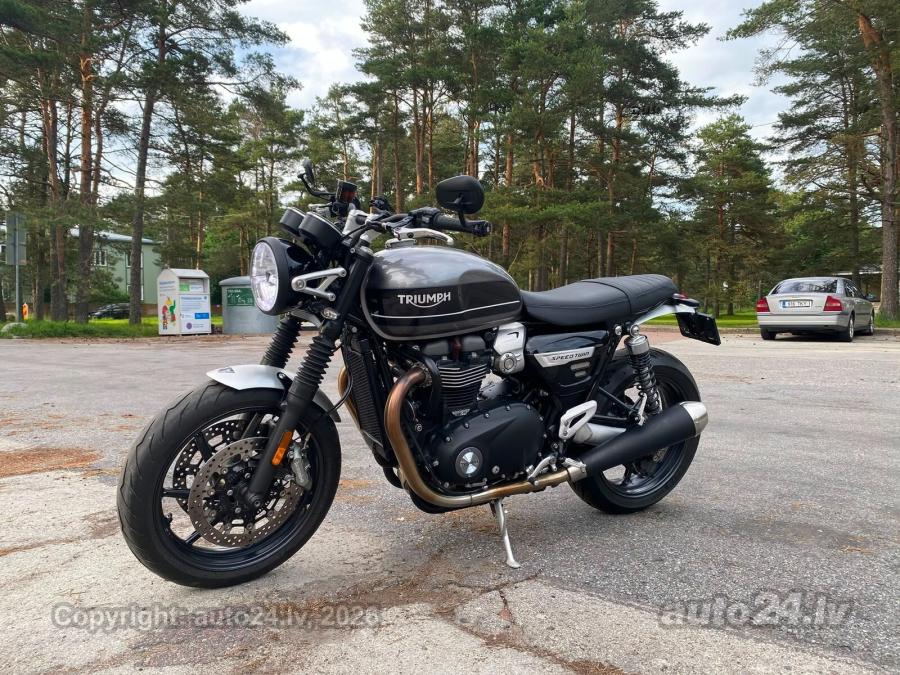 Grey Triumph Speed Twin 2019 in Tallinn, with an engine capacity of 1.20 L and mileage of 13 thousand km for 10600 €, photo 14 on AUTOMOTO.COM.LV