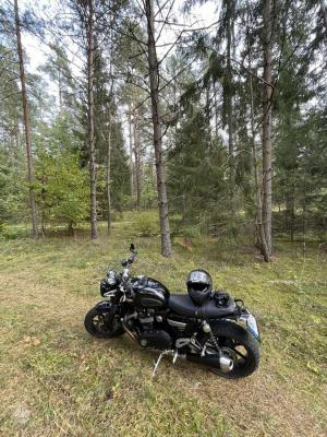 Триумф Speed Twin 2020 в Швенчёнис, объемом двигателя 1.20 л и пробегом 12 тыс. км за 7000 €, фото  на AUTOMOTO.COM.LV
