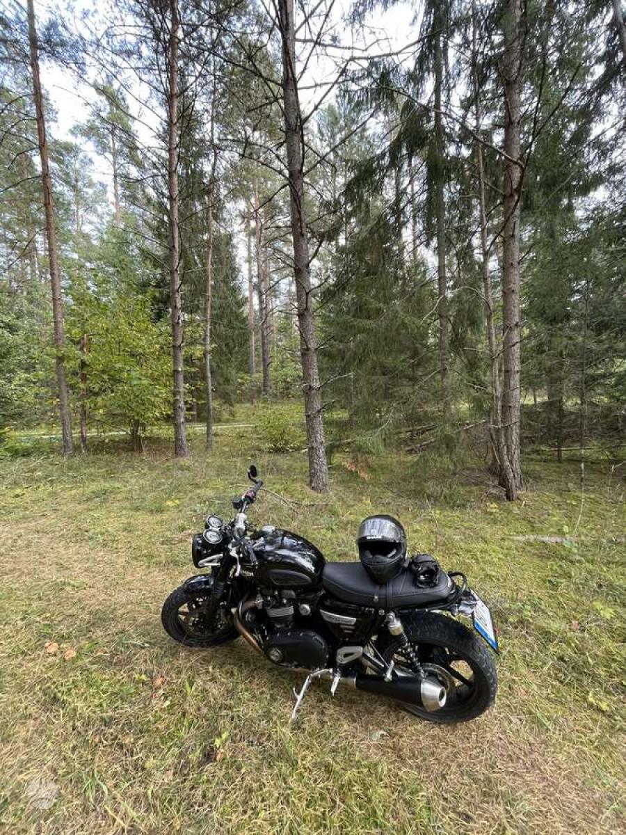 Триумф Speed Twin 2020 в Швенчёнис, объемом двигателя 1.20 л и пробегом 12 тыс. км за 7000 €, фото 1 на AUTOMOTO.COM.LV