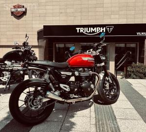 Triumph Speed Twin 2023 Rīga, ar dzinēja tilpumu 1.20 L un nobraukumu 0 tūkst. km par 9500 €, foto 1 vietnē AUTOMOTO.COM.LV