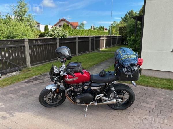 Triumph Speed Twin 2023 Rīga, ar dzinēja tilpumu 1.20 L un nobraukumu 0 tūkst. km par 9500 €, foto 5 vietnē AUTOMOTO.COM.LV