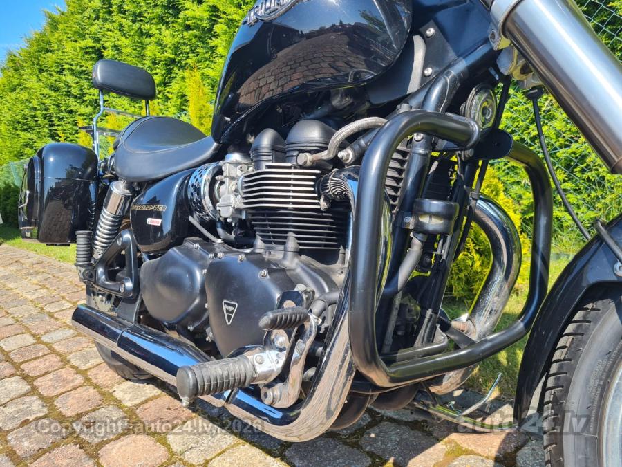 Черный Триумф Speedmaster 2012 в Таллин, объемом двигателя 0.87 л и пробегом 26 тыс. км за 8500 €, фото 10 на AUTOMOTO.COM.LV