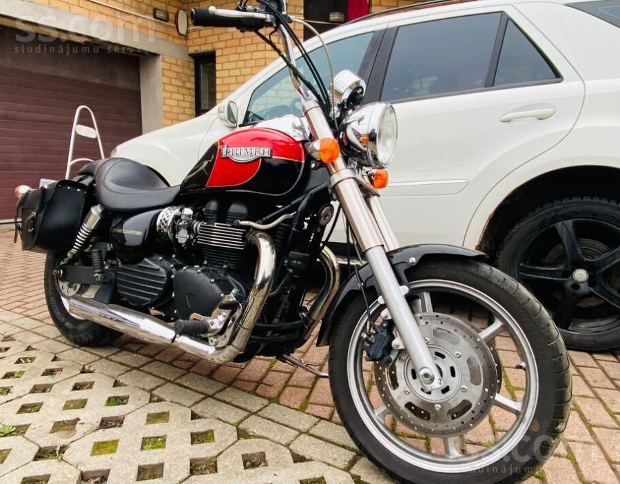 Triumph Speedmaster 2003 in Jelgava, with an engine capacity of 0.80 L and mileage of 0 thousand km for 4800 €, photo 1 on AUTOMOTO.COM.LV
