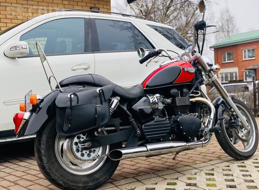 Triumph Speedmaster 2003 in Jelgava, with an engine capacity of 0.80 L and mileage of 0 thousand km for 4800 €, photo 3 on AUTOMOTO.COM.LV
