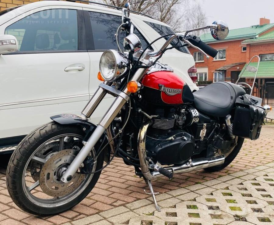 Triumph Speedmaster 2003 in Jelgava, with an engine capacity of 0.80 L and mileage of 0 thousand km for 4800 €, photo 6 on AUTOMOTO.COM.LV