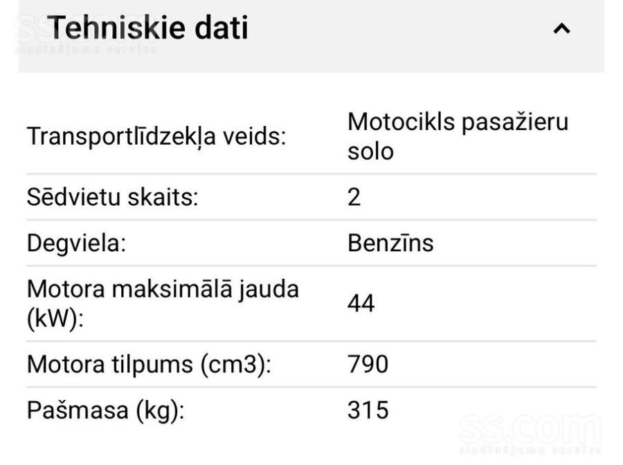 Triumph Speedmaster 2003 in Jelgava, with an engine capacity of 0.80 L and mileage of 0 thousand km for 4800 €, photo 10 on AUTOMOTO.COM.LV