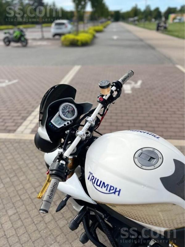 Триумф Street Triple 2007 в Вентспилс, объемом двигателя 0.68 л и пробегом 0 тыс. км за 2700 €, фото 10 на AUTOMOTO.COM.LV