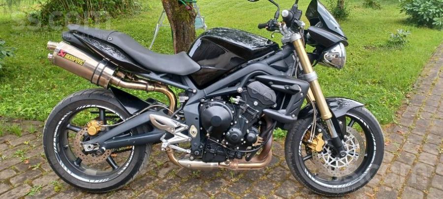 Triumph Street Triple 2009 Tukums, ar dzinēja tilpumu 0.68 L un nobraukumu 0 tūkst. km par 2550 €, foto 1 vietnē AUTOMOTO.COM.LV
