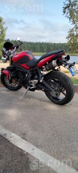 Triumph Street Triple 2009 Rīga, ar dzinēja tilpumu 0.68 L un nobraukumu 0 tūkst. km par 3650 €, foto 5 vietnē AUTOMOTO.COM.LV