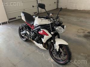 Триумф Street Triple 2014 в Рига, объемом двигателя 0.68 л и пробегом 0 тыс. км за 4600 €, фото 1 на AUTOMOTO.COM.LV