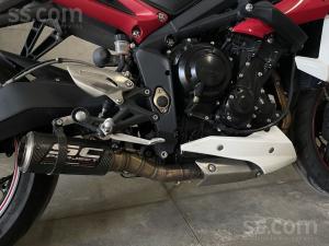 Триумф Street Triple 2014 в Рига, объемом двигателя 0.68 л и пробегом 0 тыс. км за 4600 €, фото 7 на AUTOMOTO.COM.LV