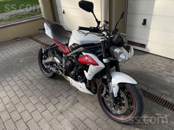 Триумф Street Triple 2014 в Рига, объемом двигателя 0.68 л и пробегом 0 тыс. км за 4600 €, фото 9 на AUTOMOTO.COM.LV