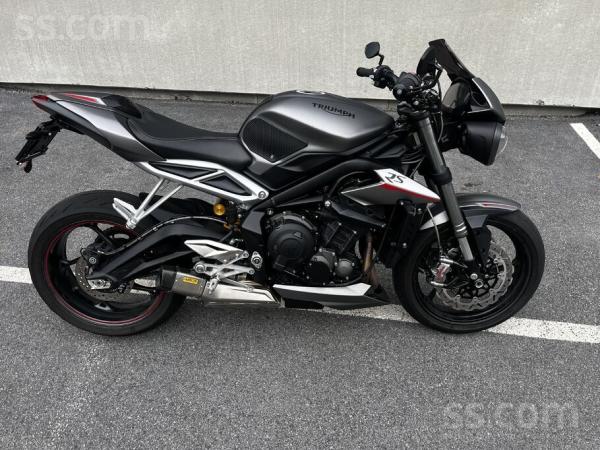 Triumph Street Triple 2017 Bauska, ar dzinēja tilpumu 0.80 L un nobraukumu 0 tūkst. km par 5800 €, foto 2 vietnē AUTOMOTO.COM.LV
