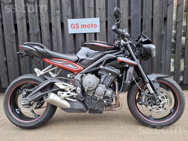 Триумф Street Triple 2018 в Рига, объемом двигателя 0.77 л и пробегом 0 тыс. км за 4600 €, фото 1 на AUTOMOTO.COM.LV