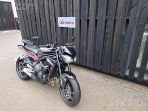 Triumph Street Triple 2018 Rīga, ar dzinēja tilpumu 0.77 L un nobraukumu 0 tūkst. km par 4600 €, foto 3 vietnē AUTOMOTO.COM.LV