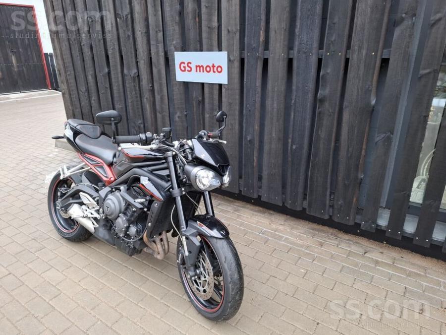 Triumph Street Triple 2018 Rīga, ar dzinēja tilpumu 0.77 L un nobraukumu 0 tūkst. km par 4600 €, foto 3 vietnē AUTOMOTO.COM.LV