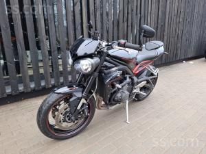 Triumph Street Triple 2018 Rīga, ar dzinēja tilpumu 0.77 L un nobraukumu 0 tūkst. km par 4600 €, foto 5 vietnē AUTOMOTO.COM.LV