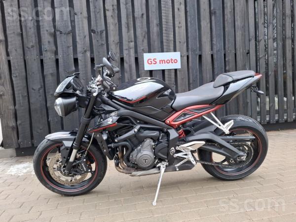 Триумф Street Triple 2018 в Рига, объемом двигателя 0.77 л и пробегом 0 тыс. км за 4600 €, фото 6 на AUTOMOTO.COM.LV