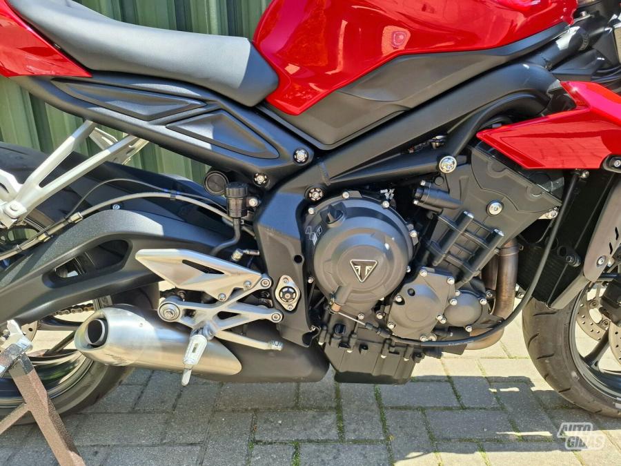 Триумф Street Triple 2018 в Вильнюс, объемом двигателя 0.00 л и пробегом 0 тыс. км за 4900 €, фото 9 на AUTOMOTO.COM.LV