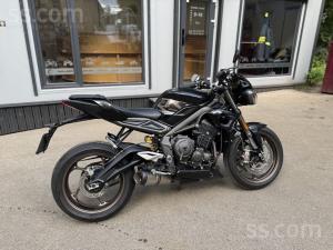 Triumph Street Triple 2023 Jūrmala, ar dzinēja tilpumu 0.77 L un nobraukumu 0 tūkst. km par 8500 €, foto 2 vietnē AUTOMOTO.COM.LV