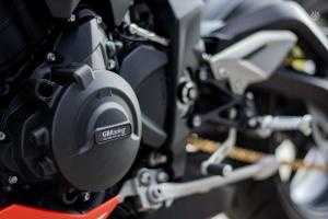 Orange Triumph Street Triple 2025 in Vilnius, with an engine capacity of 0.77 L and mileage of 13 thousand km for 8200 €, photo 18 on AUTOMOTO.COM.LV