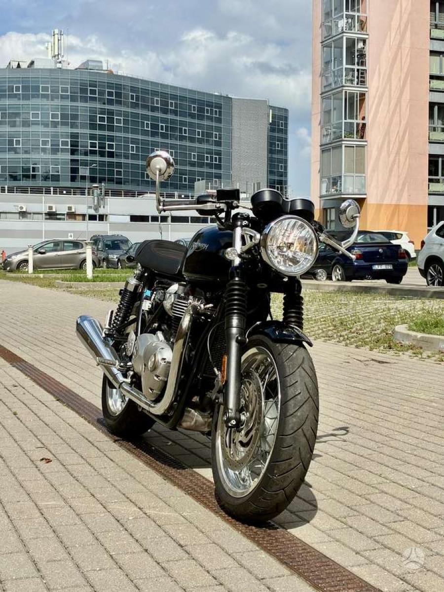 Triumph Thruxton 2017 in Vilnius, with an engine capacity of 1.20 L and mileage of 8 thousand km for 7400 €, photo 8 on AUTOMOTO.COM.LV