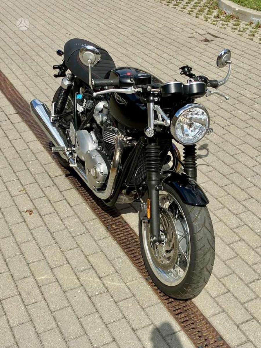 Triumph Thruxton 2017 in Vilnius, with an engine capacity of 1.20 L and mileage of 8 thousand km for 7400 €, photo 9 on AUTOMOTO.COM.LV