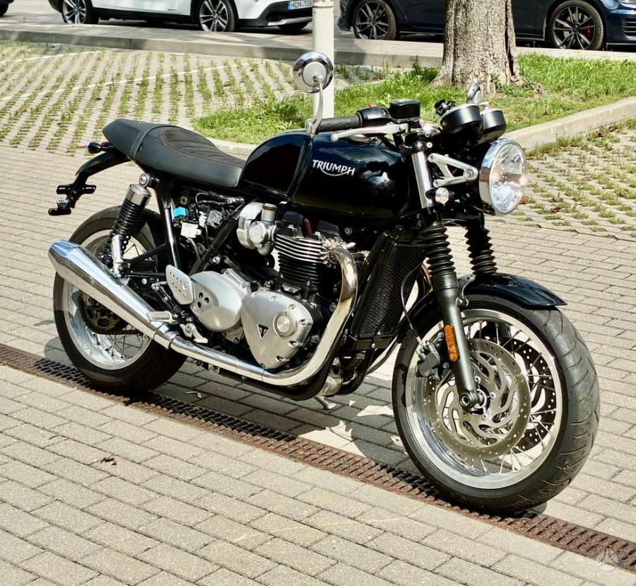 Triumph Thruxton 2017 in Vilnius, with an engine capacity of 1.20 L and mileage of 8 thousand km for 7400 €, photo 11 on AUTOMOTO.COM.LV