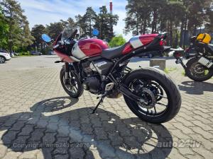 Red Triumph Thruxton 2026 in Tallinn, with an engine capacity of 0.00 L and mileage of 1 thousand km for 7790 €, photo 5 on AUTOMOTO.COM.LV